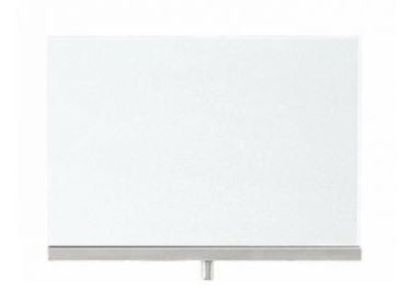 Ticket frame A4 w/acrylic holder - landscape - chrome | RMS Shopfitting Ltd