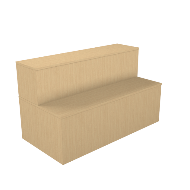 RMS Step-up display plinth w/castors | RMS Shopfitting Ltd