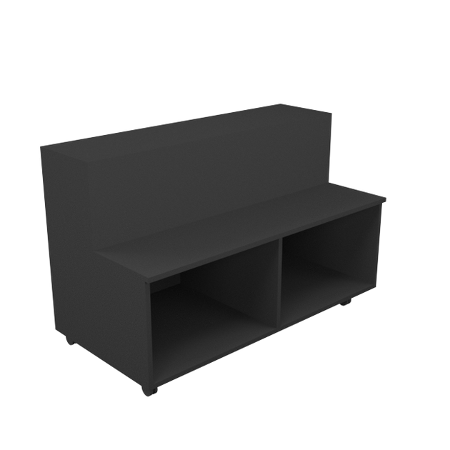 RMS Step-up display plinth - open front storage w/castors | RMS ...