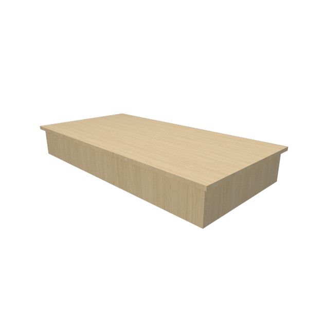 RMS Wall plinth base unit (2400mmL x 500mmD x 168mmH) | RMS Shopfitting Ltd